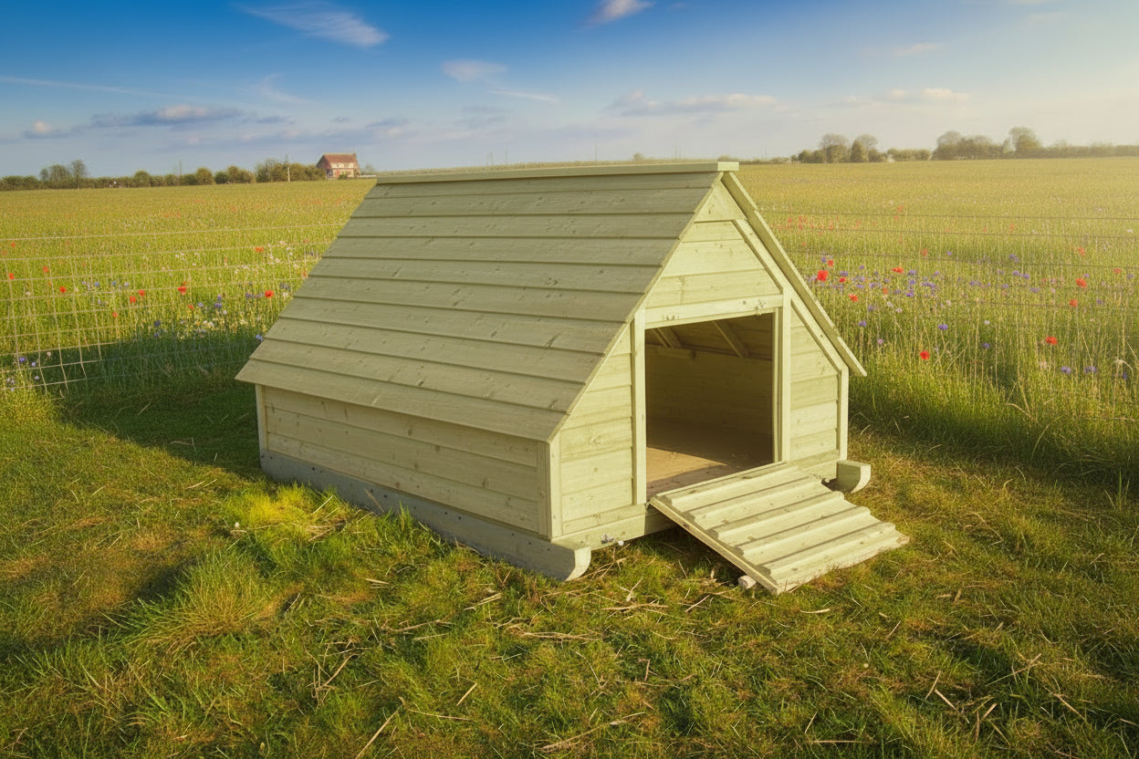 Extra Large Duck House UK | 8ft x 6ft | For 30 Ducks | FSC Timber ...