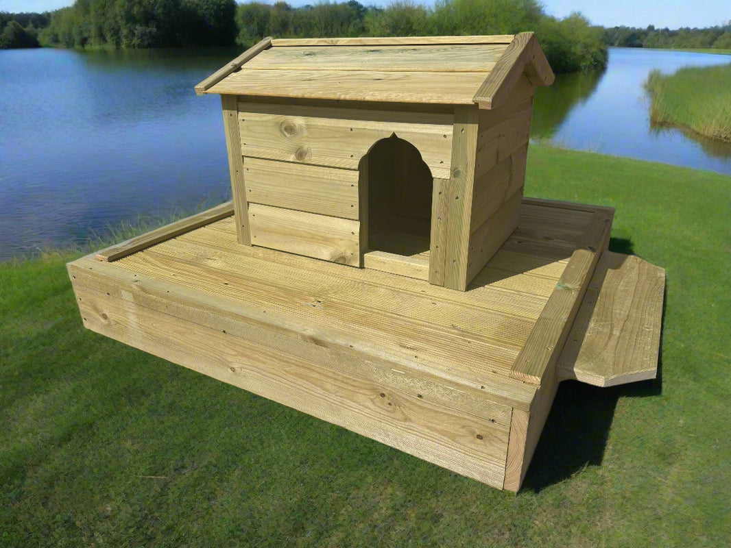 Floating Duck Houses | UK Handmade Waterfowl Housing | Vyse Arks
