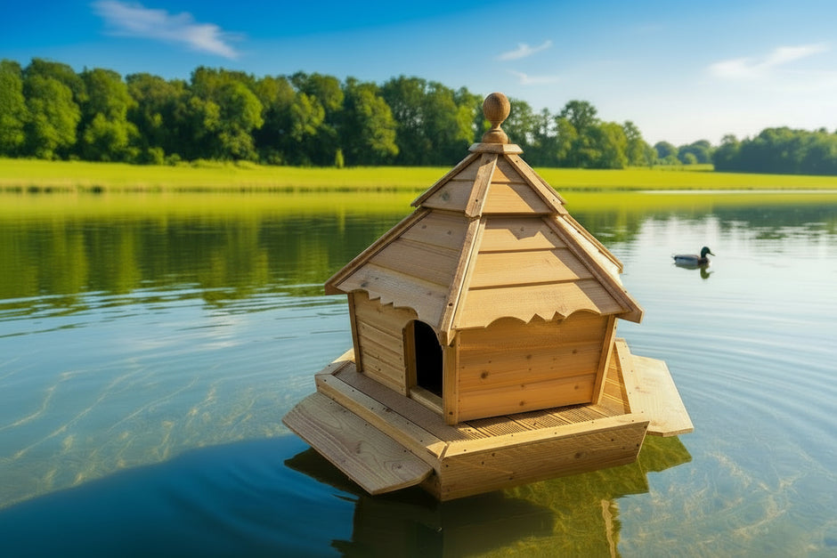 Floating Duck Houses | UK Handmade Waterfowl Housing | Vyse Arks