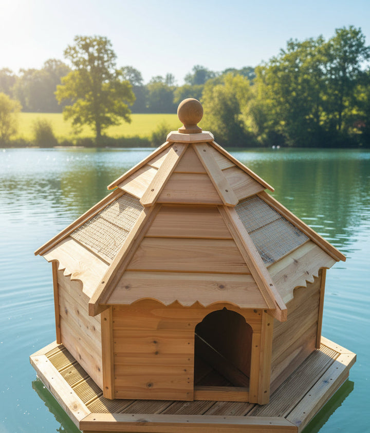 Floating Duck Houses | UK Handmade Waterfowl Housing | Vyse Arks